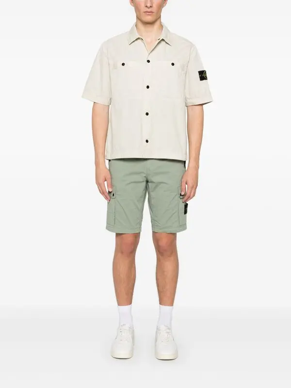Stone Island Detachable-badge Shirt