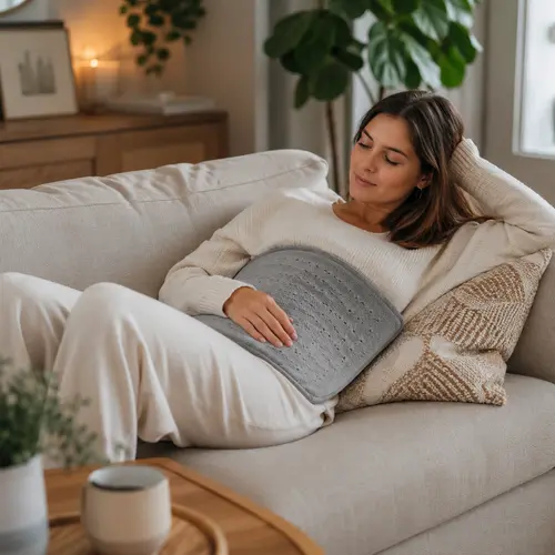 PURSONIC Cozy Comfort Heated Blanket And Pad Set