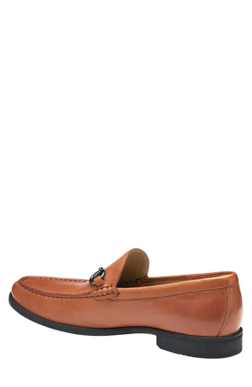 Johnston & Murphy Harrison Bit Loafer - Cognac Glove Leather