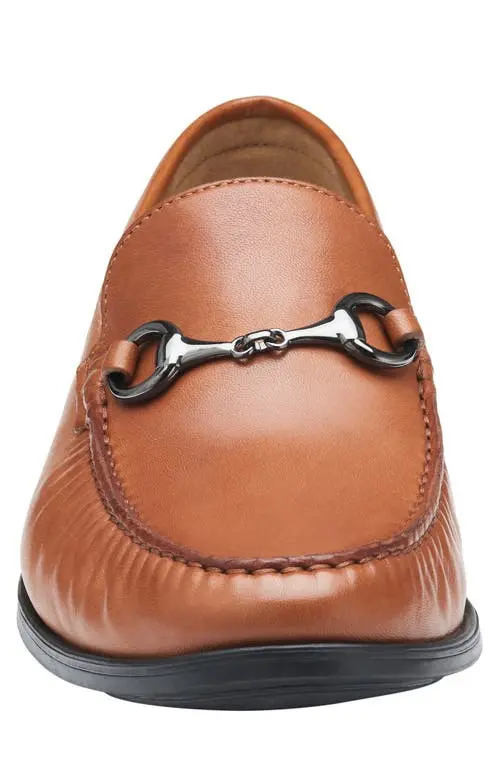 Johnston & Murphy Harrison Bit Loafer - Cognac Glove Leather