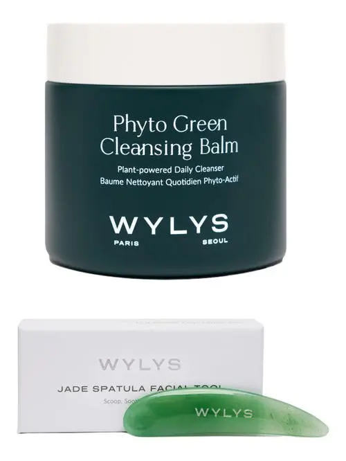 WYLYS Phyto Green Cleansing Balm & Jade Spatula - None