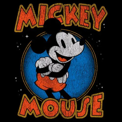 MICKEY & FRIENDS Classic Mickey Comfort Colors Graphic T-shirt
