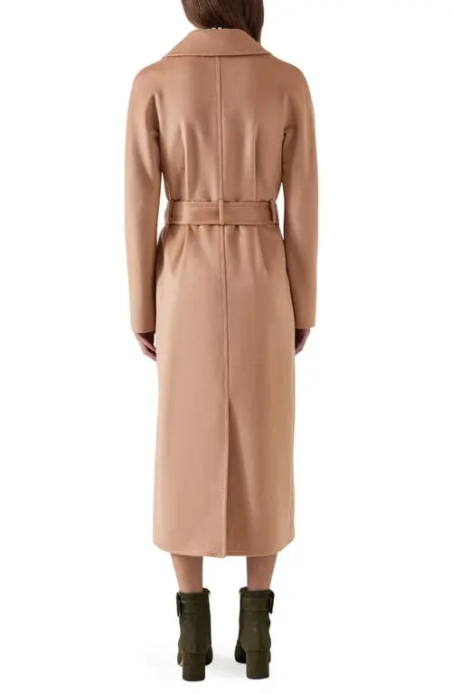 LK BENNETT Frances Belted Wool Coat