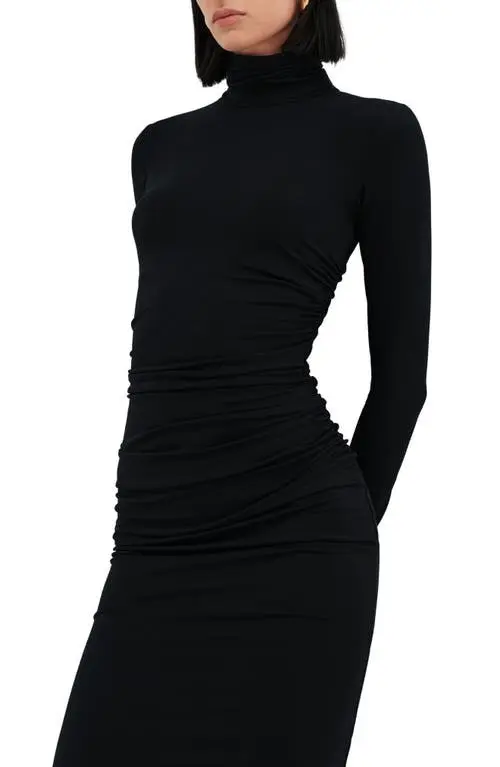 MARCELLA Reykjavik Long-sleeve Turtleneck Dress