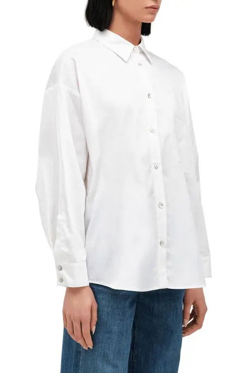 MARCELLA Lima Cotton Poplin Button-up Shirt