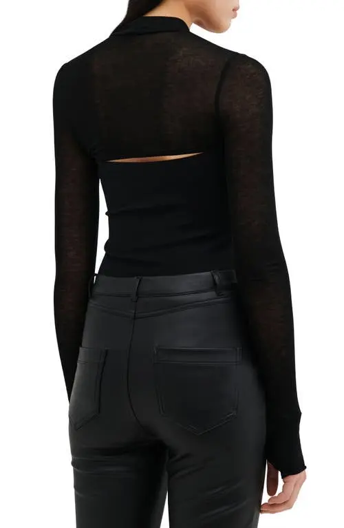 MARCELLA Graham Long Sleeve Bolero Top