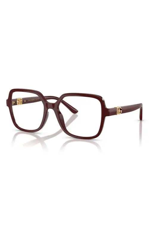 Dolce & Gabbana 53mm Square Optical Glasses