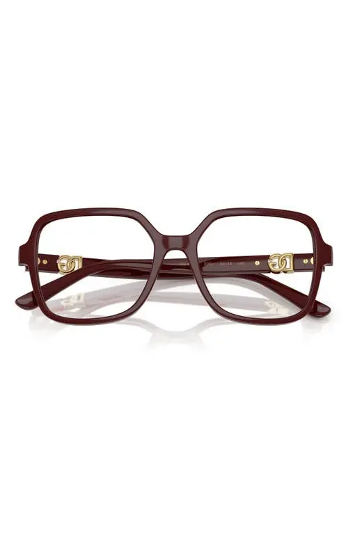 Dolce & Gabbana 53mm Square Optical Glasses