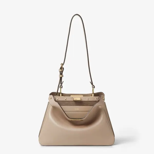 Fendi Peekaboo Soft Small - Grey