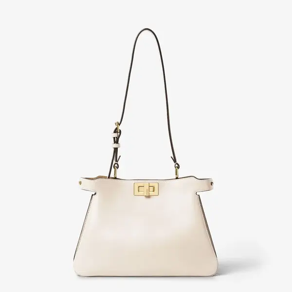 Fendi Peekaboo Soft Small Bag - White