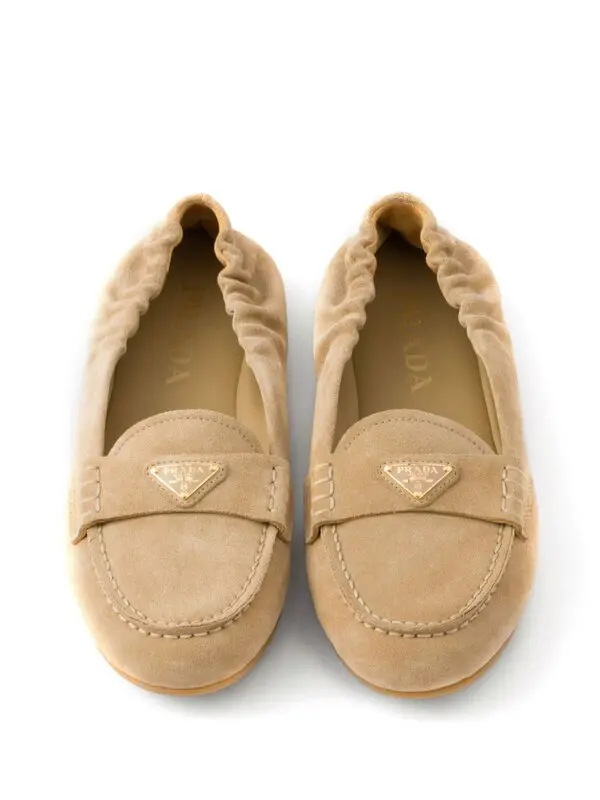 Prada Suede Loafers