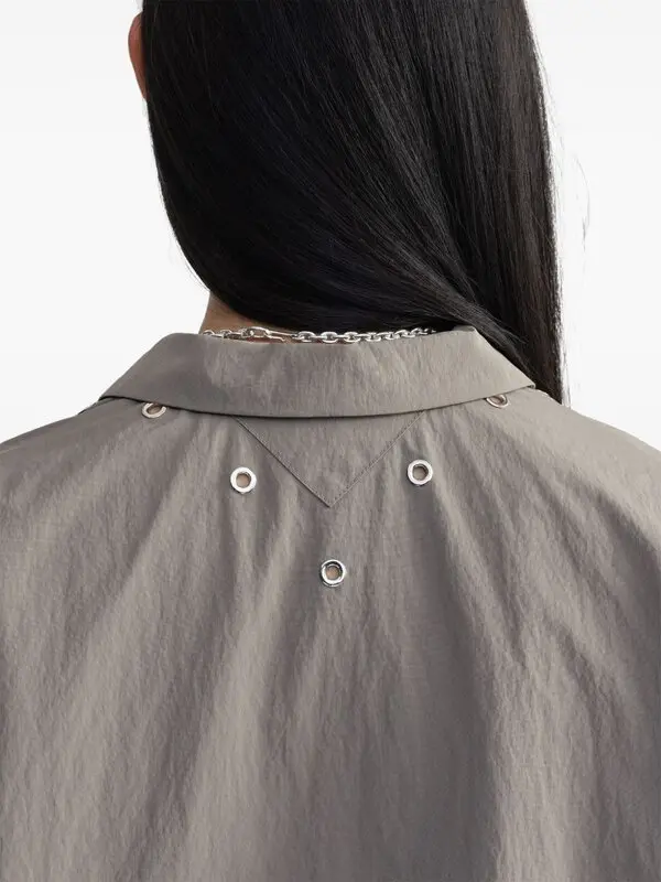 AERON Eyelet-detail Shirt
