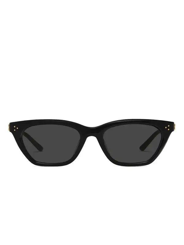 GENTLE MONSTER Geometric Frame Sunglasses - Black