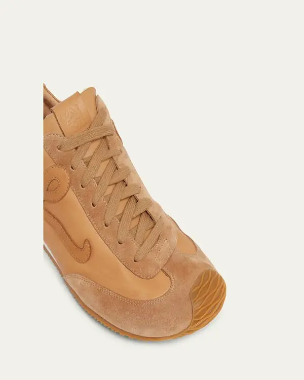 Loewe Flow Retro Runner Sneakers - Cinnamon