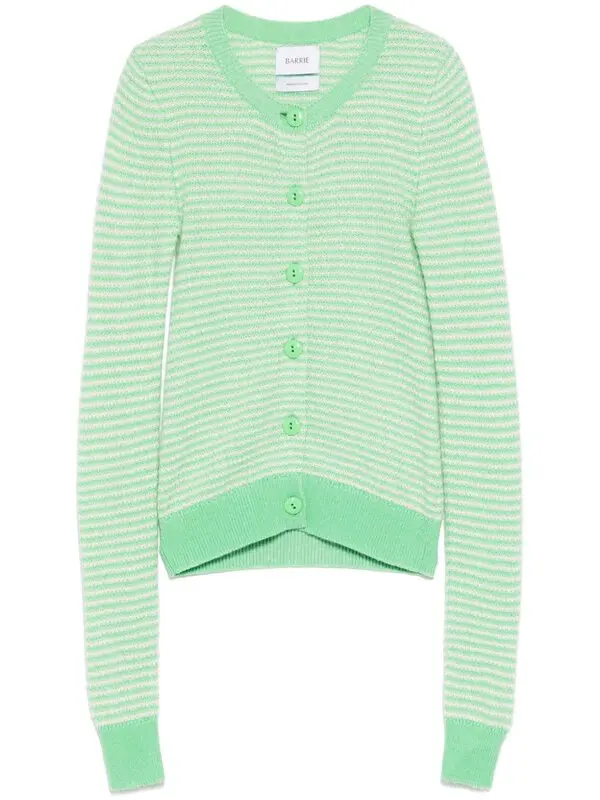BARRIE Striped Cardigan