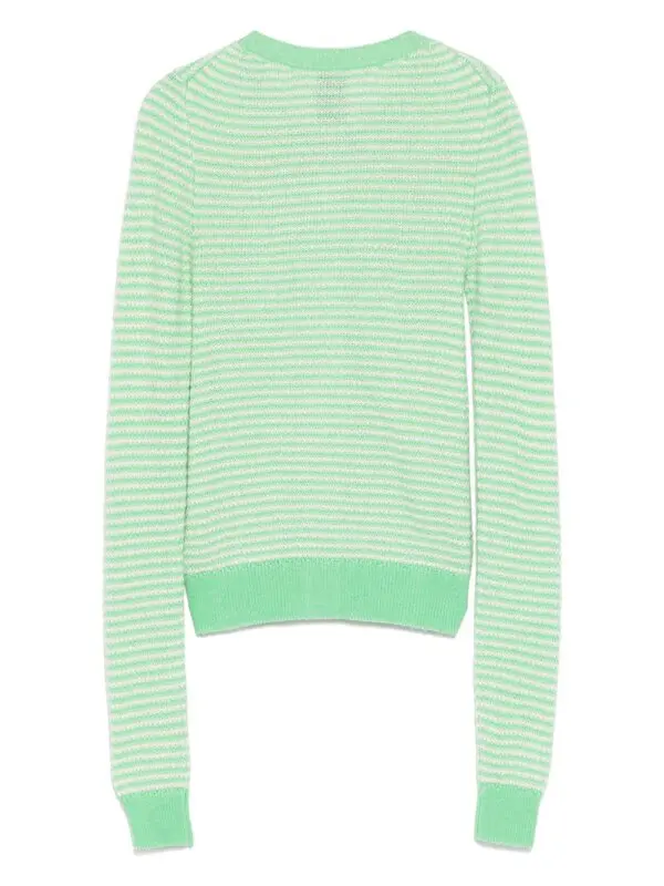 BARRIE Striped Cardigan