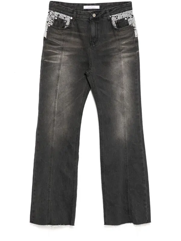 Rokh Lace Detailing Jeans