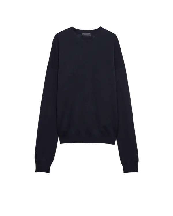 Prada Cashmere Crew-neck Sweater