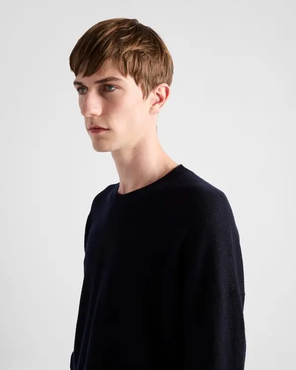 Prada Cashmere Crew-neck Sweater