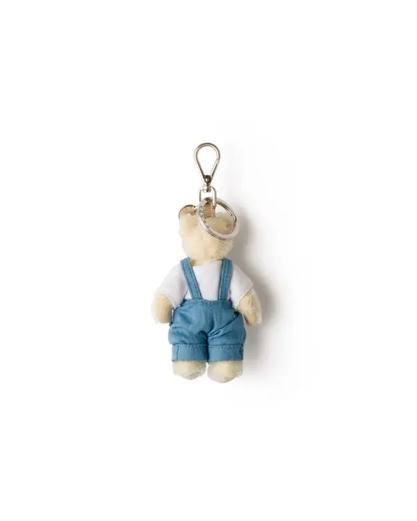 Prada Teddy Keychain Charm - White
