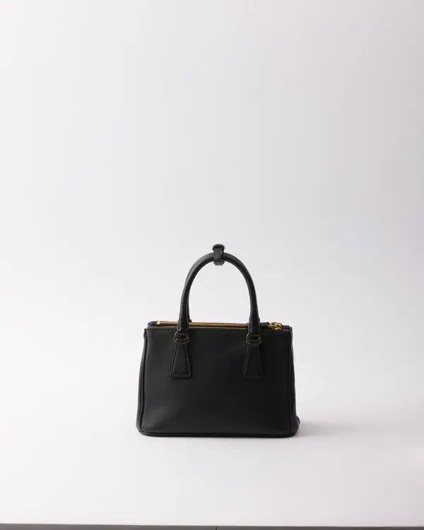 Prada Galleria Small Leather Bag - Black
