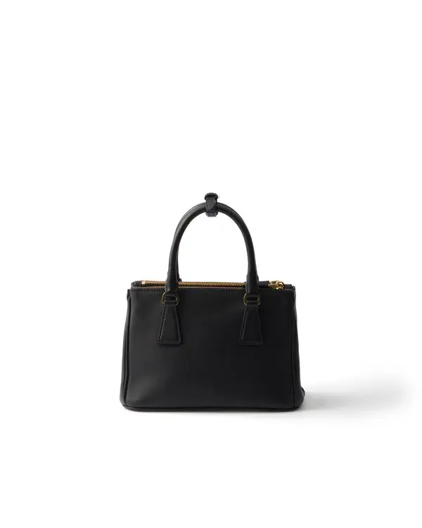 Prada Galleria Small Leather Bag - Black