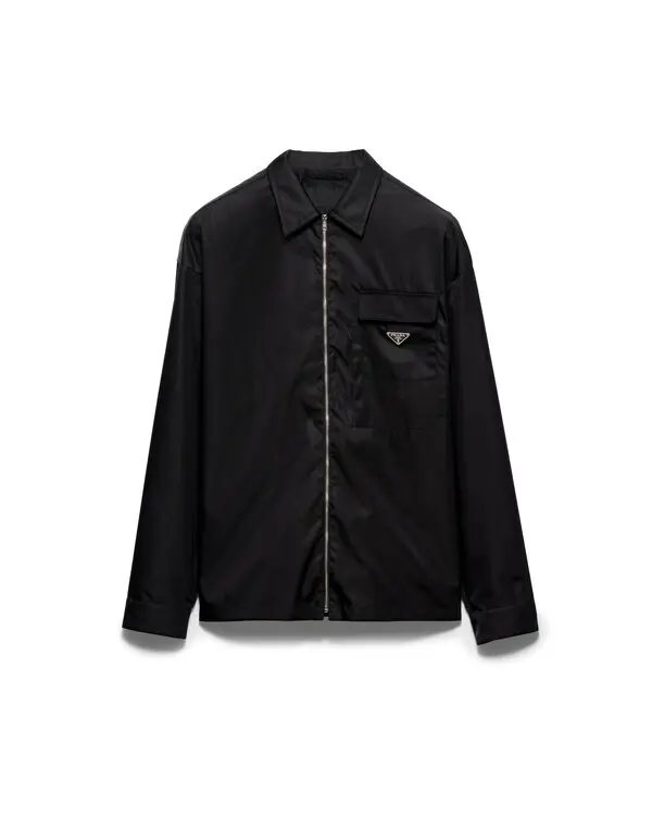 Prada Re-nylon Shirt - Black