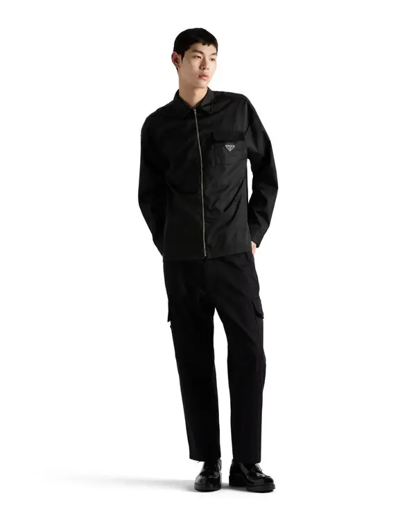 Prada Re-nylon Shirt - Black