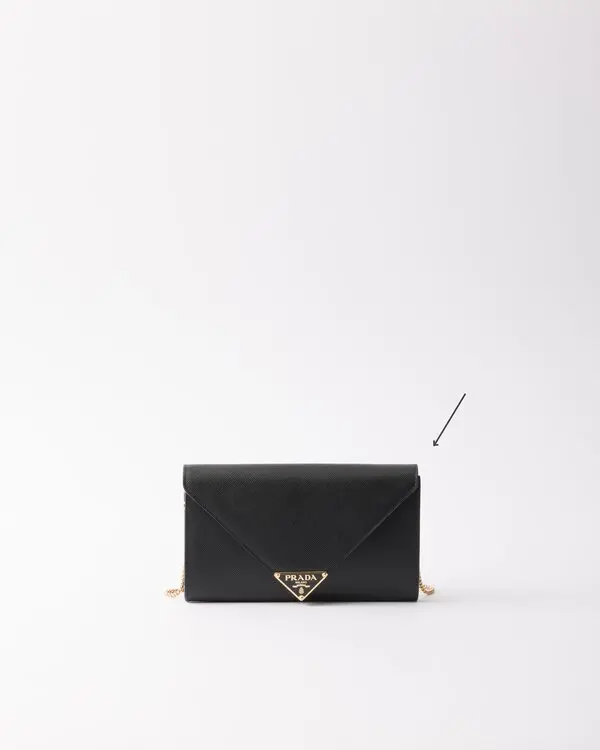 Prada Mini Saffiano Leather Bag - Black