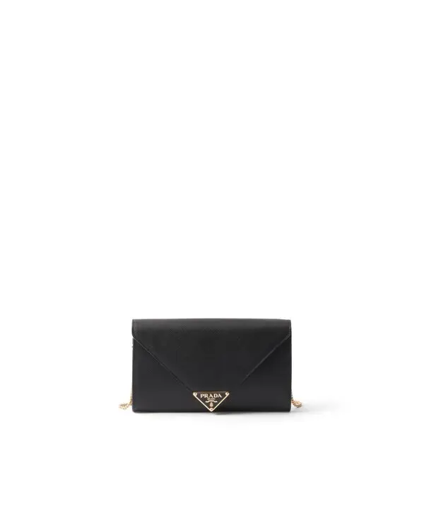 Prada Mini Saffiano Leather Bag - Black