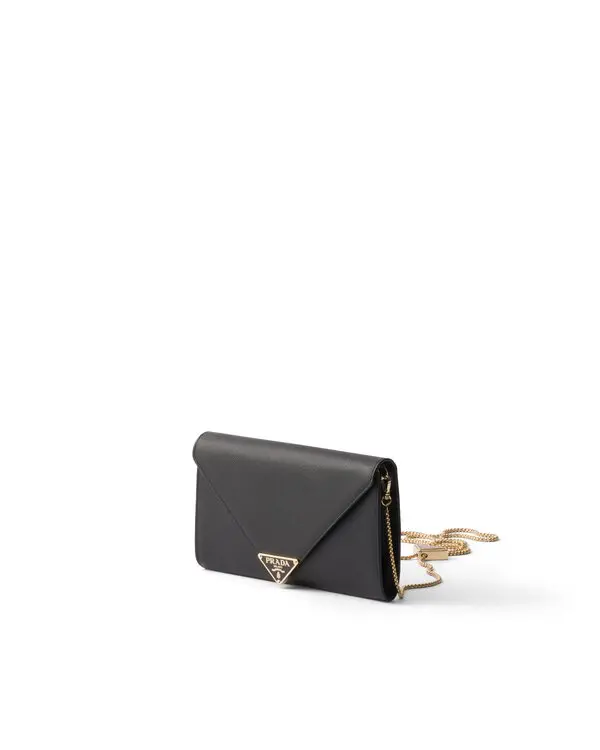 Prada Mini Saffiano Leather Bag - Black