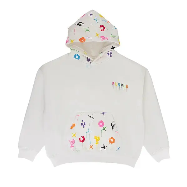 PURPLE BRAND Monogrammed Hoodie