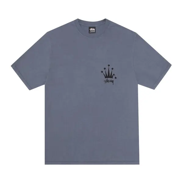 StÜssy Regal Crown Tee 'indigo