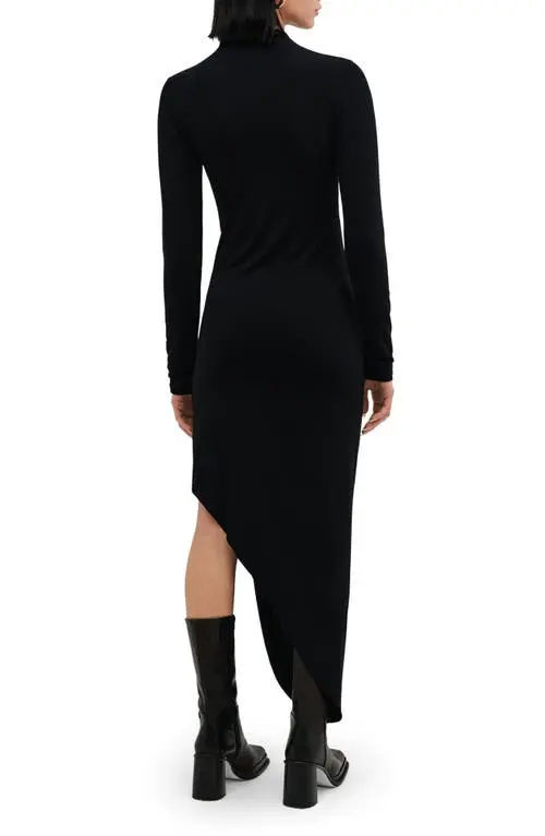MARCELLA Lisbon Mock Neck Maxi Dress