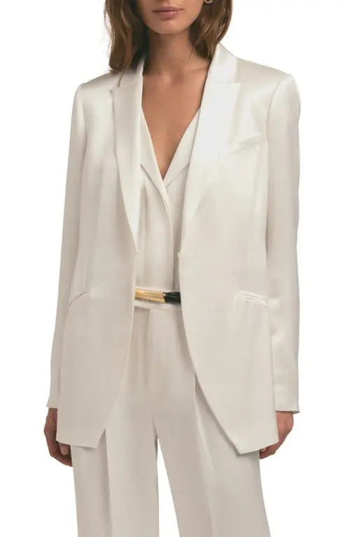 FAVORITE DAUGHTER Satin Blazer