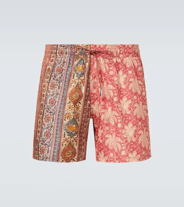 Etro Roma Paisley Swim Trunks