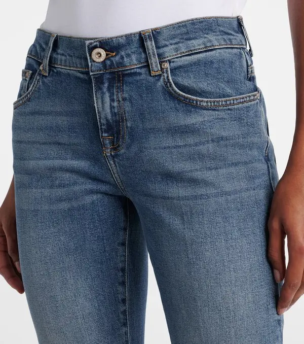 Ag Cologne Capri Jeans In Beatrixlaan - Blue