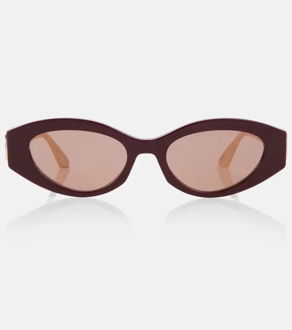 Dior 30montaigne B6i Cat-eye Sunglasses - Red