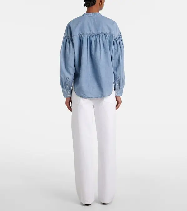 Veronica Beard Kylie Denim Shirt