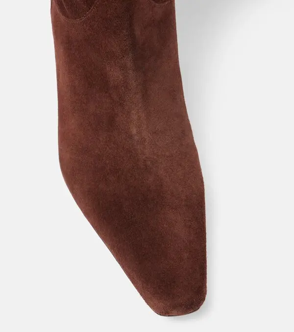 Staud Western Suede Knee-high Boots