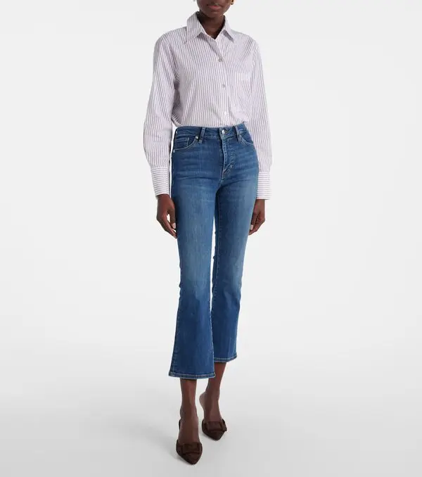 FRAME Le Crop Mini Bootcut Jeans