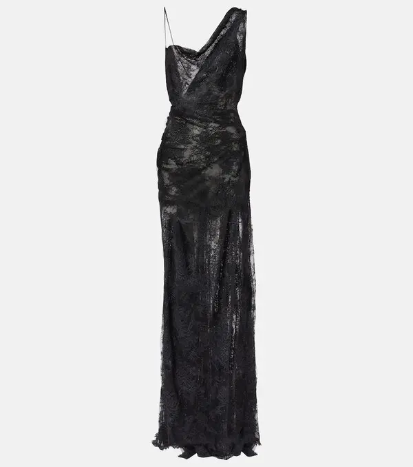 VIVIENNE WESTWOOD Bridal Lace Minerva Gown - Black