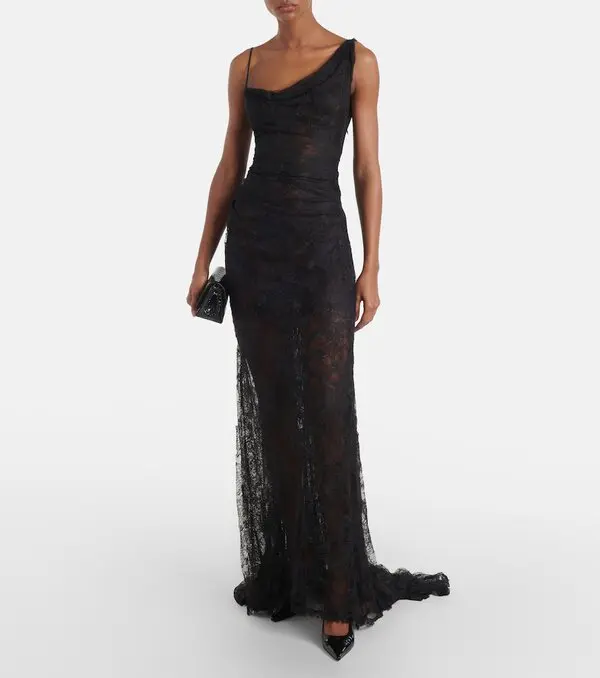 VIVIENNE WESTWOOD Bridal Lace Minerva Gown