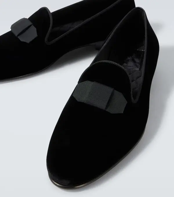Brioni Velvet Loafers