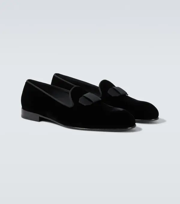 Brioni Velvet Loafers