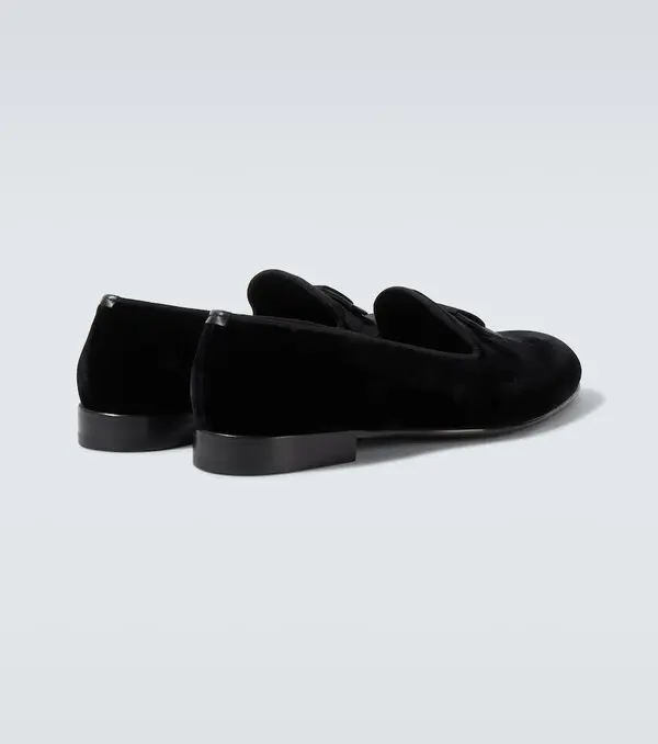 Brioni Velvet Loafers