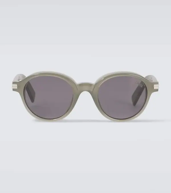 Zegna Round Frame Sunglasses - Grey