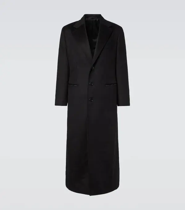 SAMAN AMEL Wool And Cashmere Overcoat