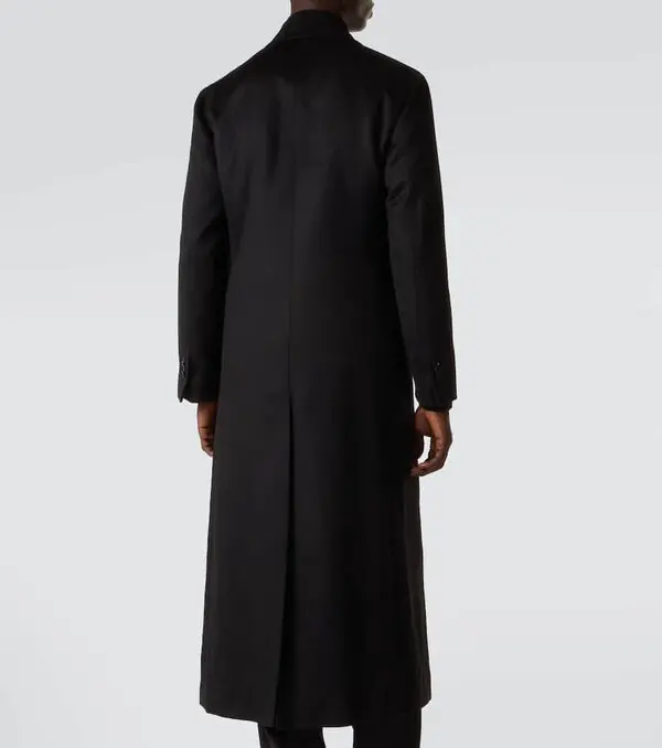 SAMAN AMEL Wool And Cashmere Overcoat