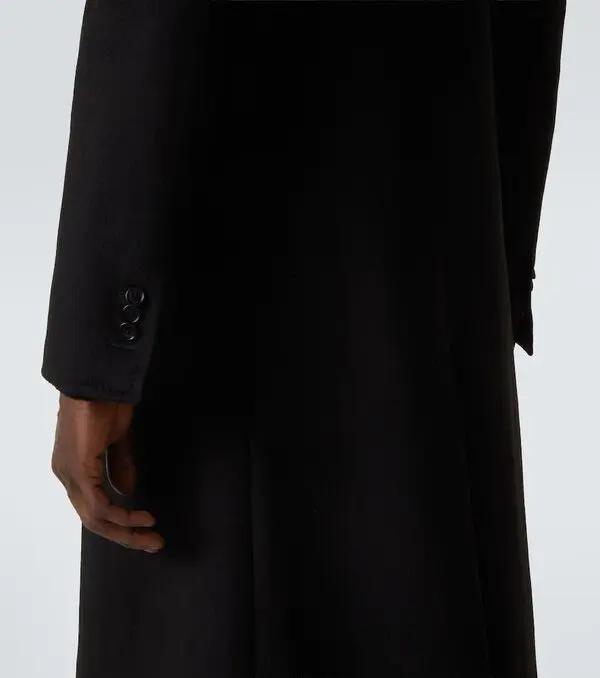 SAMAN AMEL Wool And Cashmere Overcoat